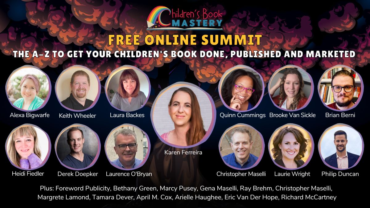 Children’s Book Mastery Online Summit 2023 Registration - Children's ...